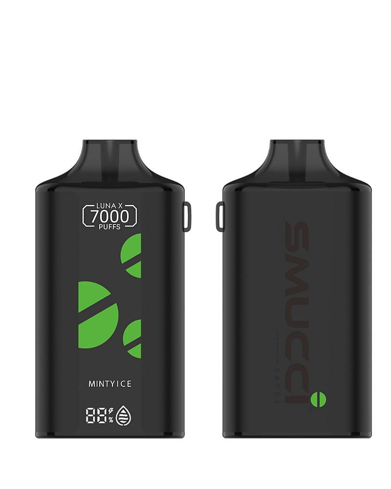 Buy Online Smucci Vapes Luna X - Minty Ice - 20mg/ml 7000 Puffs - AED ...